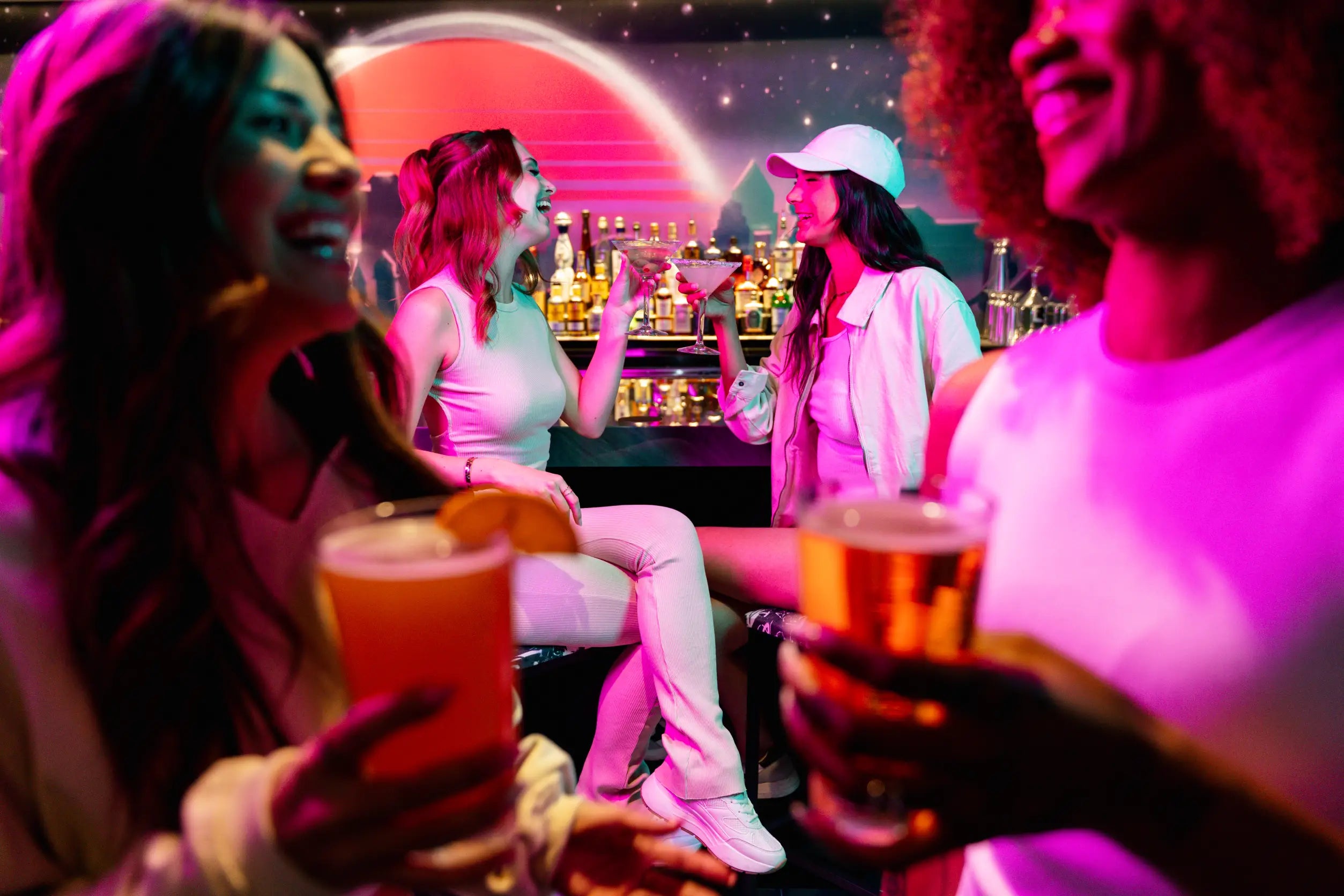 Indoor Group Activities Near The LINQ Promenade - Atomic Golf