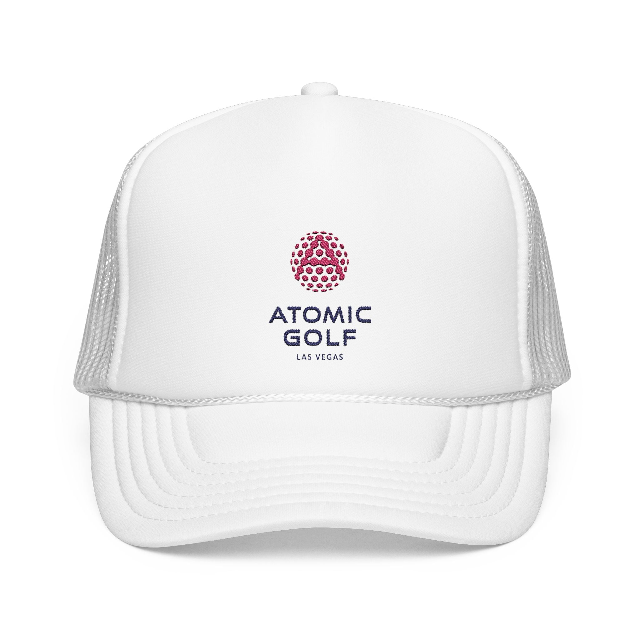 Trendy Foam Trucker Hat with Embroidery - Headwear – Atomic Golf