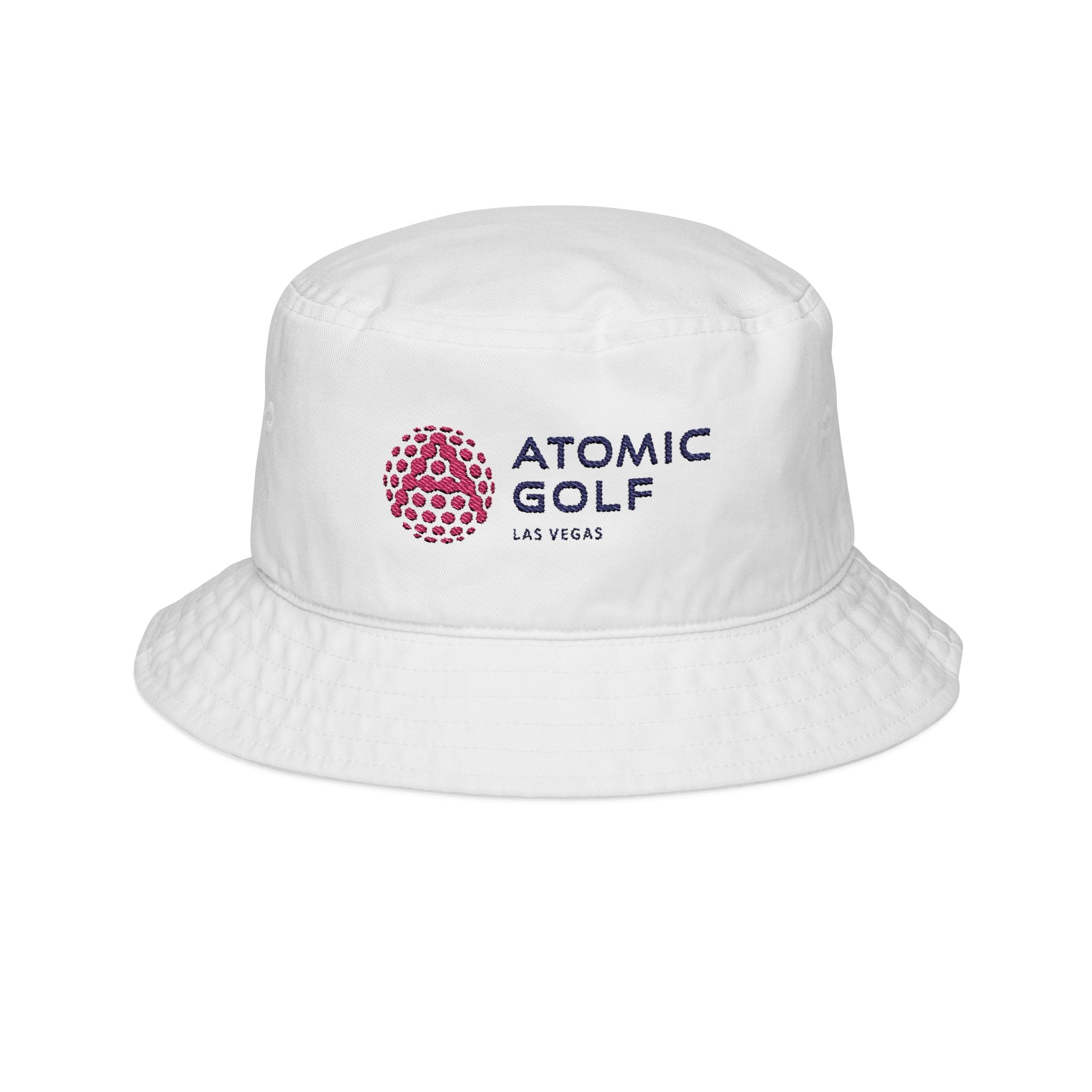 Atomic Golf Embroidered Bucket Hat - Stylish Sun Protection for Golf L